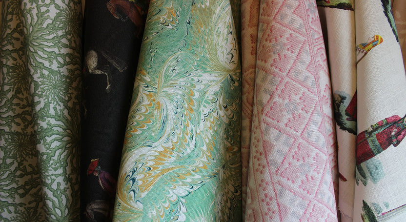 Designer Curtain Fabrics Collection by Milola Design